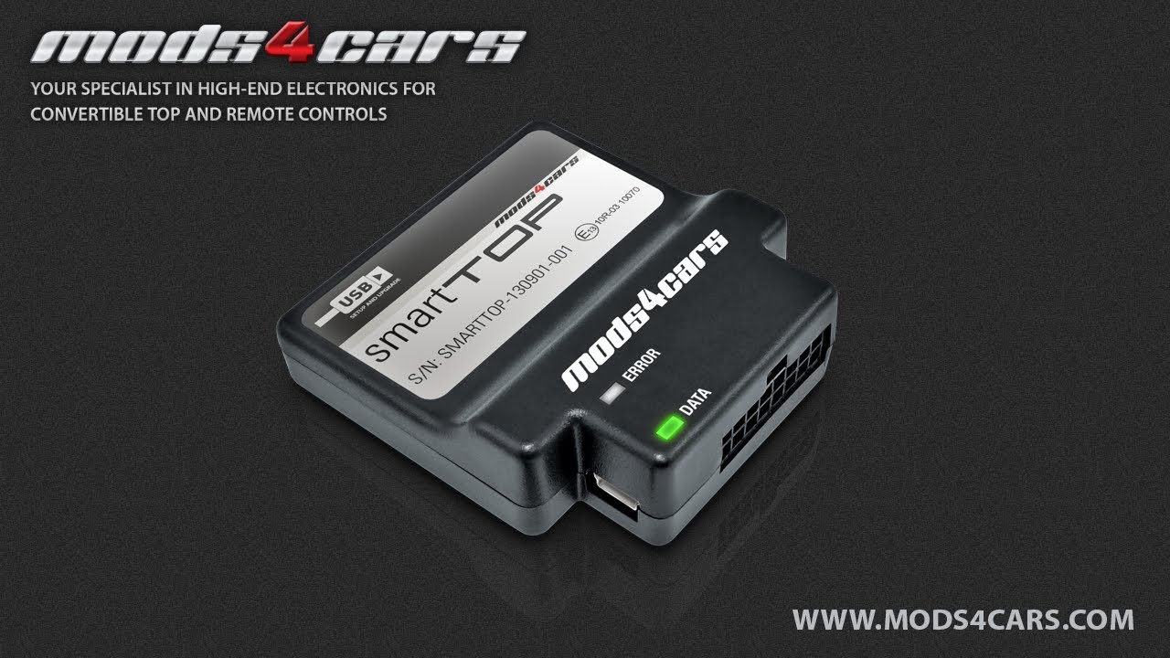 SmartTOP Convertible Top Controllers for Porsche 991 & Boxster 981 gain ...