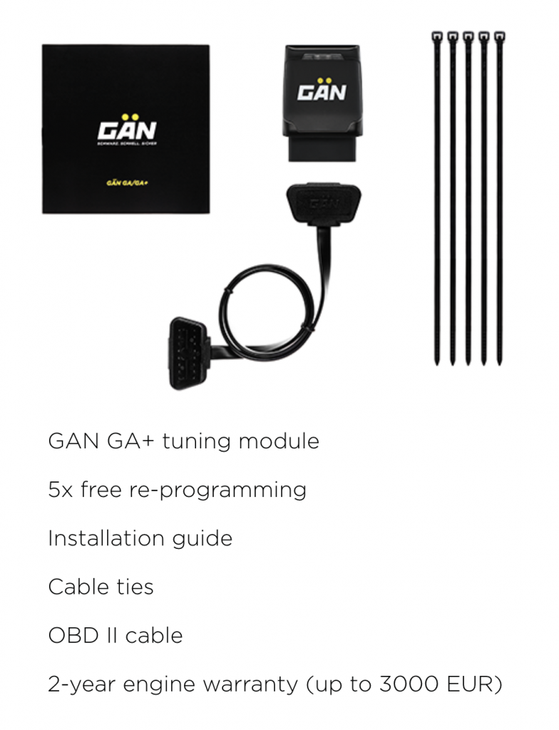 Introducing the 'GAN GA+'. Tune your car with a phone app! | Design 911 ...