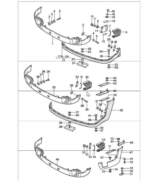 Porsche 911 Front Spoiler Desk Pad 93050332900 - 93050332900 | Design 911