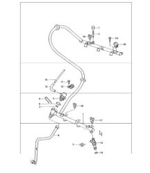 Porsche 986 Boxster Fuel Collection Pipe 99611003108 - 99611003108 ...