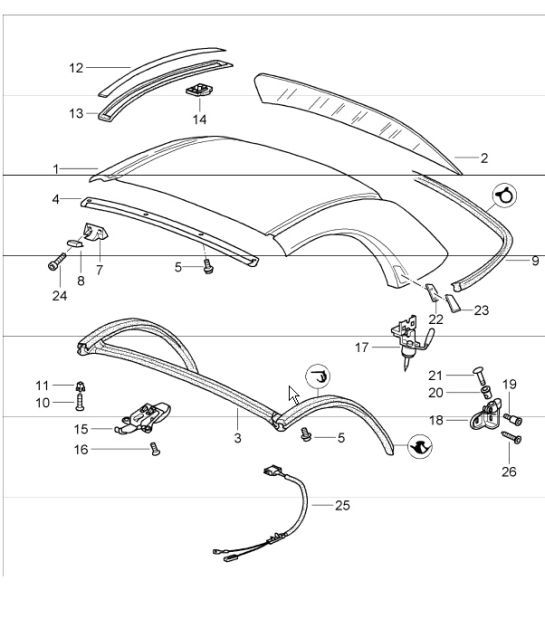 Buy Porsche Boxster 986/987/981 (1997-2016) Boxster 986 2.7L 2003-04 ...