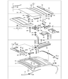 Buy Porsche 993 (911) (1994-1998) Sunroof Seals | Design 911