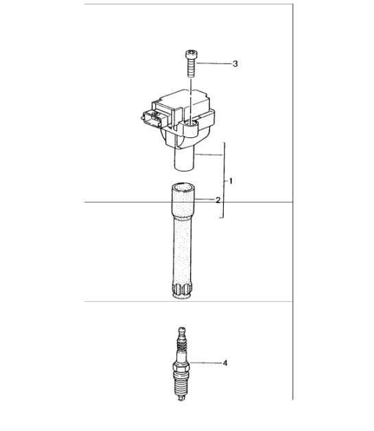 Spark Plug. Porsche 996 3.4L / Boxster 986 - 99917020791 | Design 911