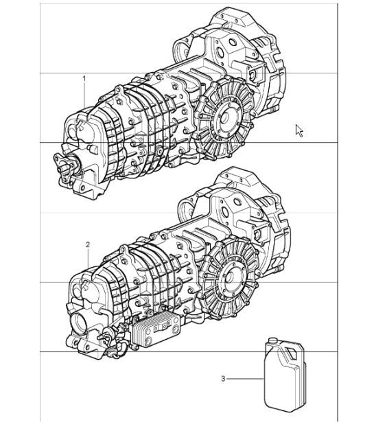 replacement transmission ready for installation 996 TURBO G96.50 and ...
