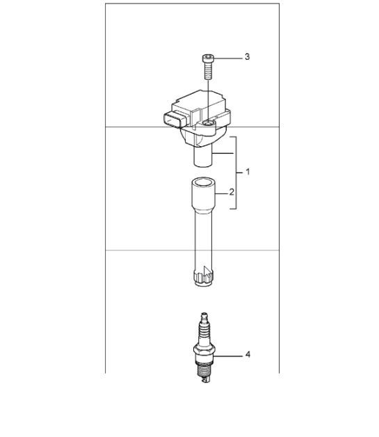 Spark Plug Porsche 996 Boxster Cayman 997 99917022390 - 99917022390/1 ...
