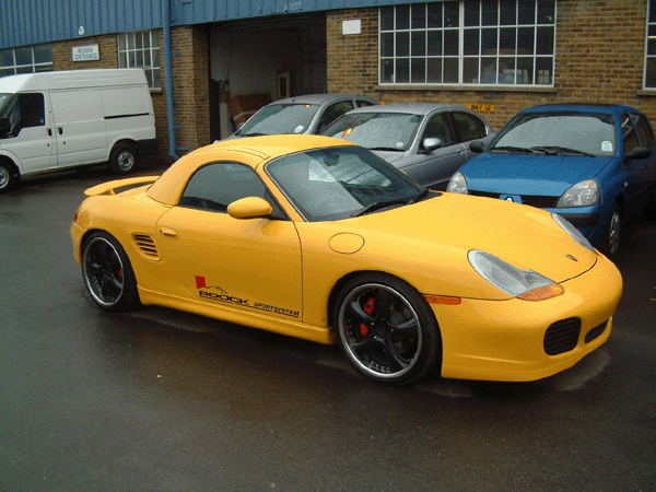 Porsche Boxster 986 with turbo front & much more.... | Design 911