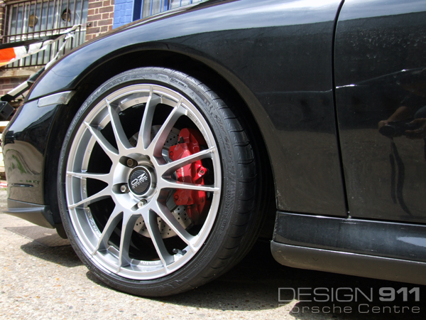 Porsche 996 Turbo with 19" OZ Ultraleggera Alloy Wheels | Design 911