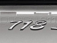 718 Badge for Porsche 718 Boxster 982853675A - 982853675A | Design 911