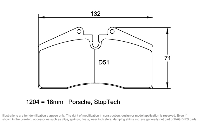 PAGID RS Allroad Racing Brake Pads | Design 911