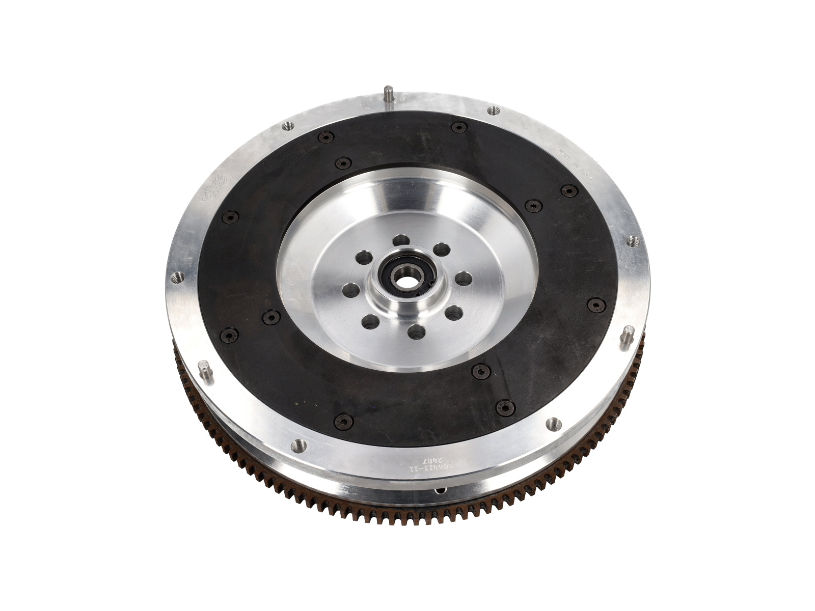 Lightweight aluminium flywheel with performance clutch and sprung ...