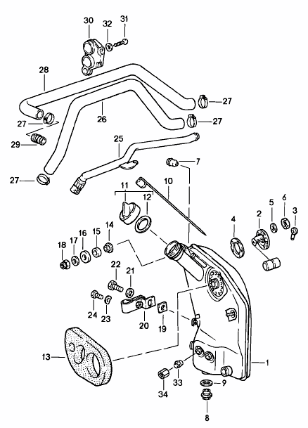 Porsche Engine Oil Tanks | Factory-Spec Lubrication System Parts ...