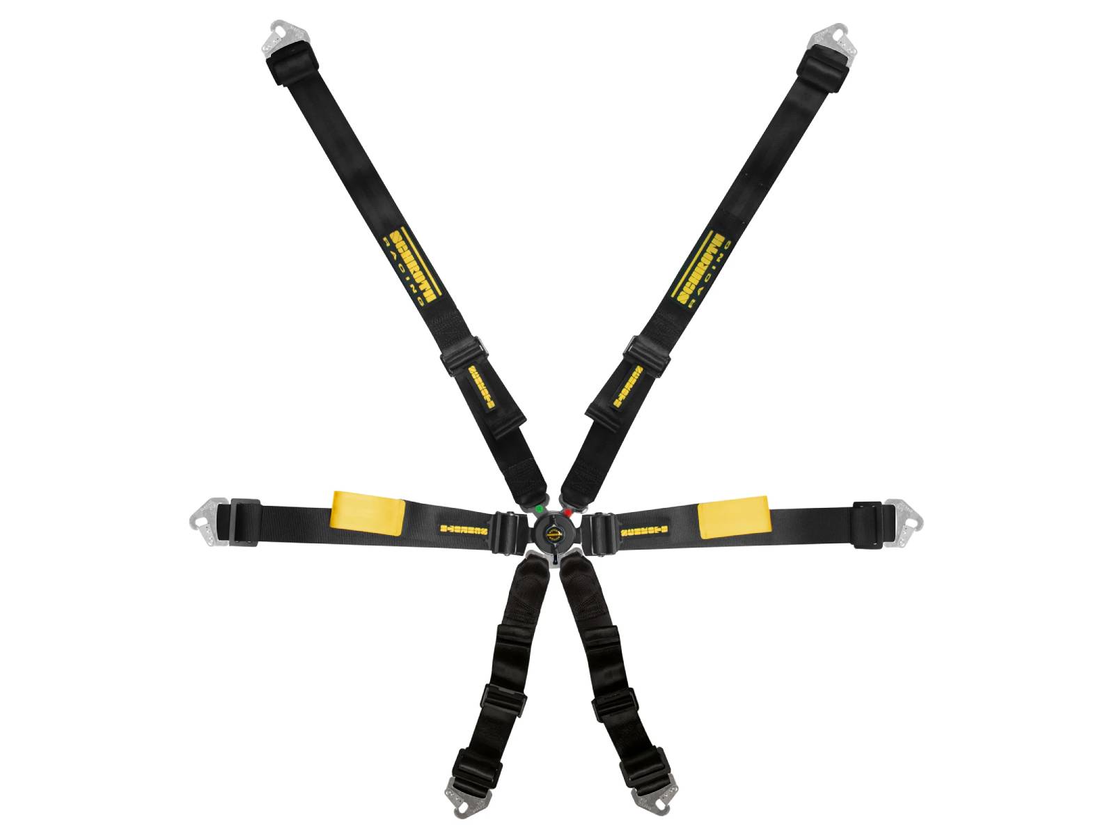 SCHROTH FHR Enduro 6-Point adjustable race harness. Universal fitting ...