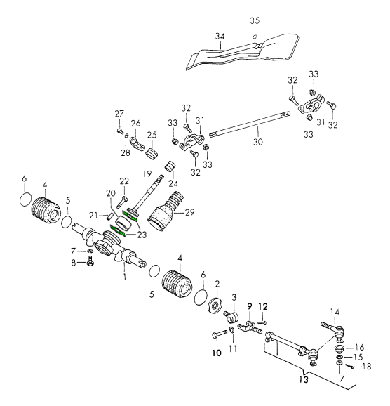 Porsche 911 Steering Rack Tab Washer 90134724800 - 90134724800 | Design 911