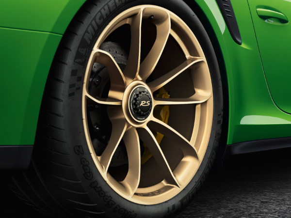 20-inch 991.2 GT3 RS in Aurum (satin-gloss) Alloy Wheels & Winter Tyres ...