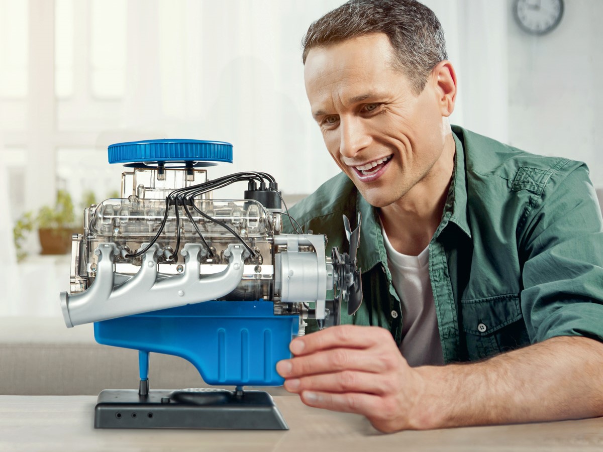 Ford Mustang V8-Motor Engine Construction Kit - 0000440FD12 | Design 911