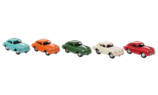 Porsche Set of 5 Magnetic Cars - WAP0500200D | Design 911