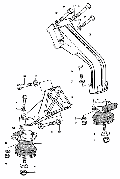 Porsche Engine & Gearbox Mounts | Performance Drivetrain Upgrades ...