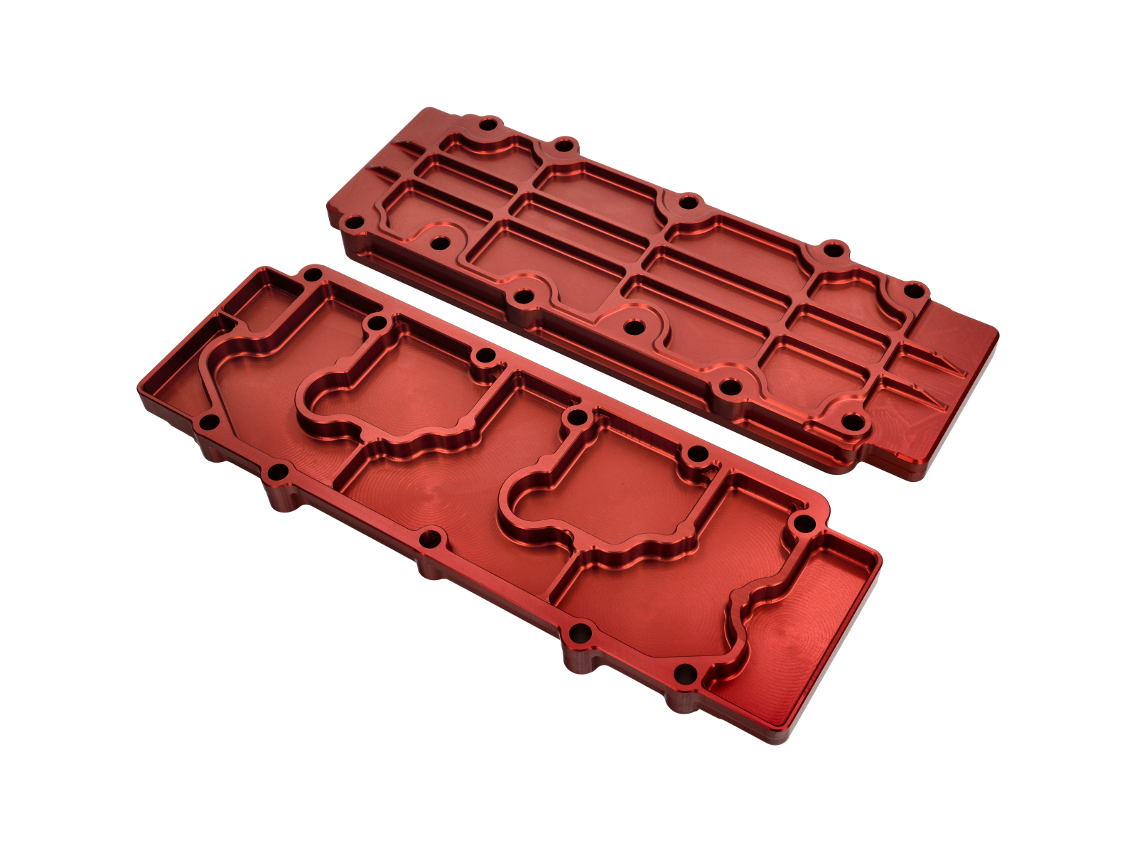 Camshaft Engine Cover - Lower Alloy in Red Porsche 911 1968-89 ...