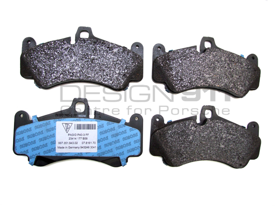 Porsche 997 Brake Pads Front 99735194802 - 99735194804 | Design 911