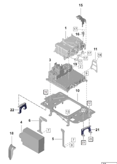 Charger for high-voltage battery - 9J1915681AH | Design 911
