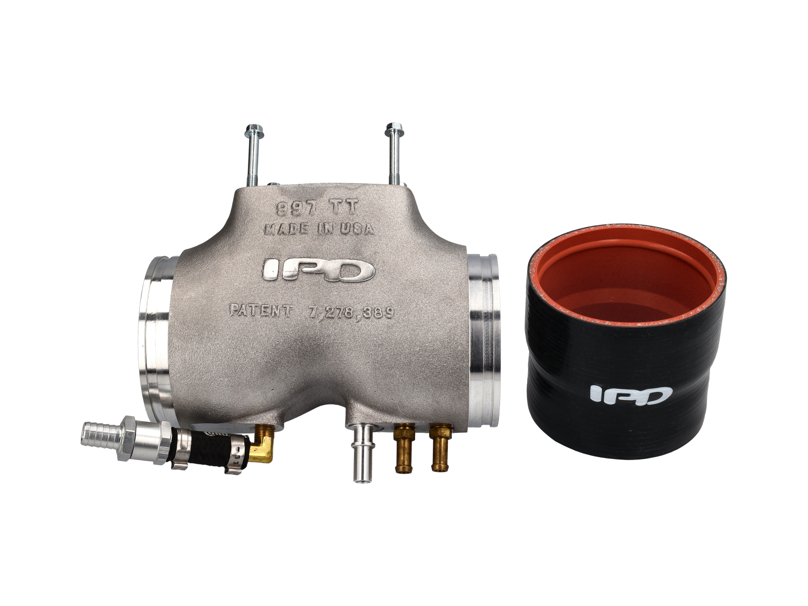 Porsche 997.1 Turbo Aluminum Intake Plenum Competition Range IPD 97282 ...