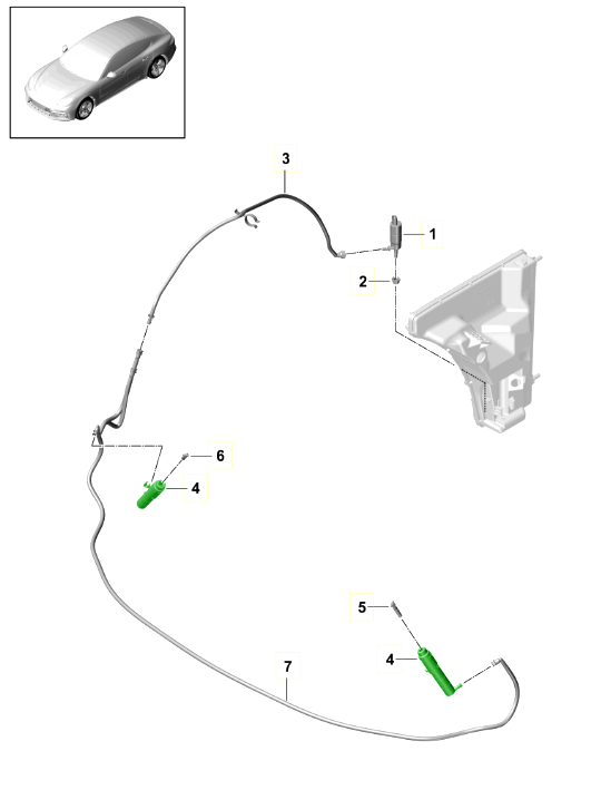 Original Porsche Part - 97062823350 | Design 911