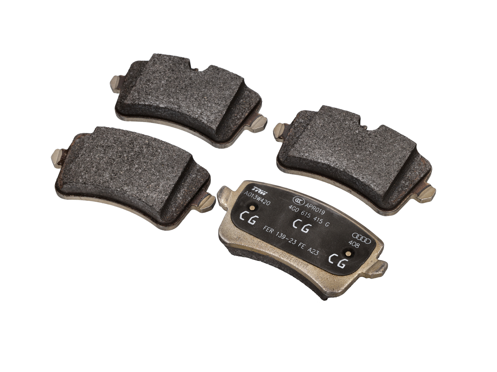 Porsche Macan Brake Pads REAR PAB698451 4G0698451A 9A769845100 ...