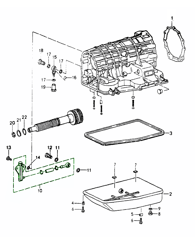 Porsche 964 Transmission filling tube 94332102702 - 94332102702 ...