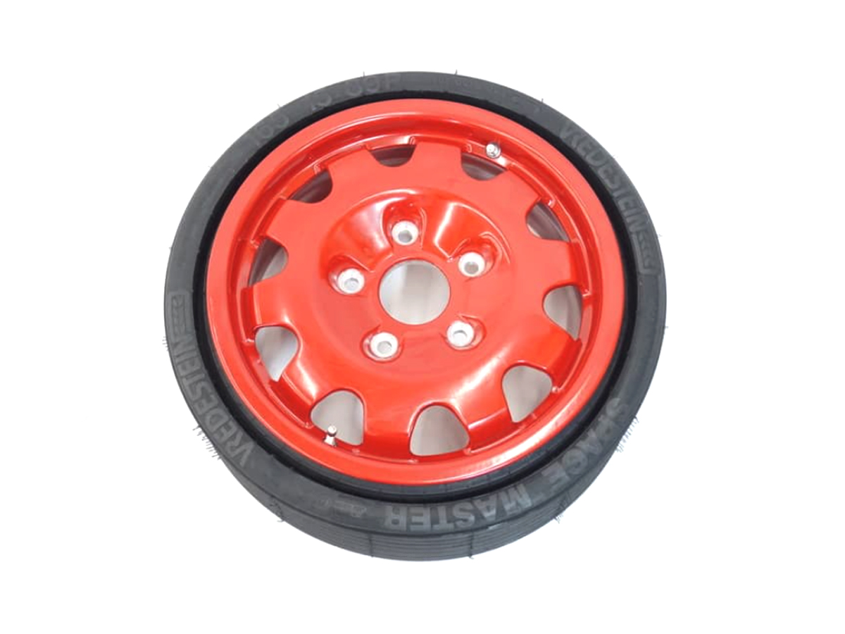 Porsche 911 964 944 928 >>1991 Emergency wheel with collapsible tyre ...