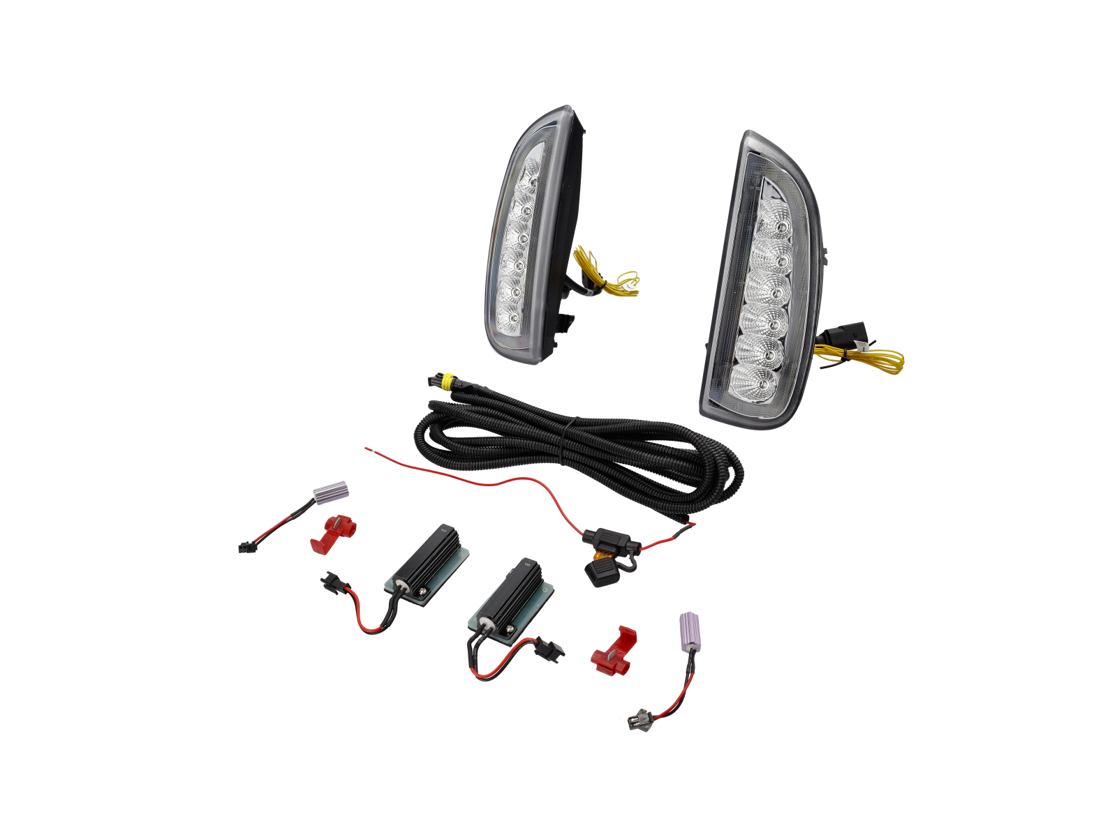 Front Bumper Indicator DRL (Daytime Running Lights) LED. Porsche 957 ...