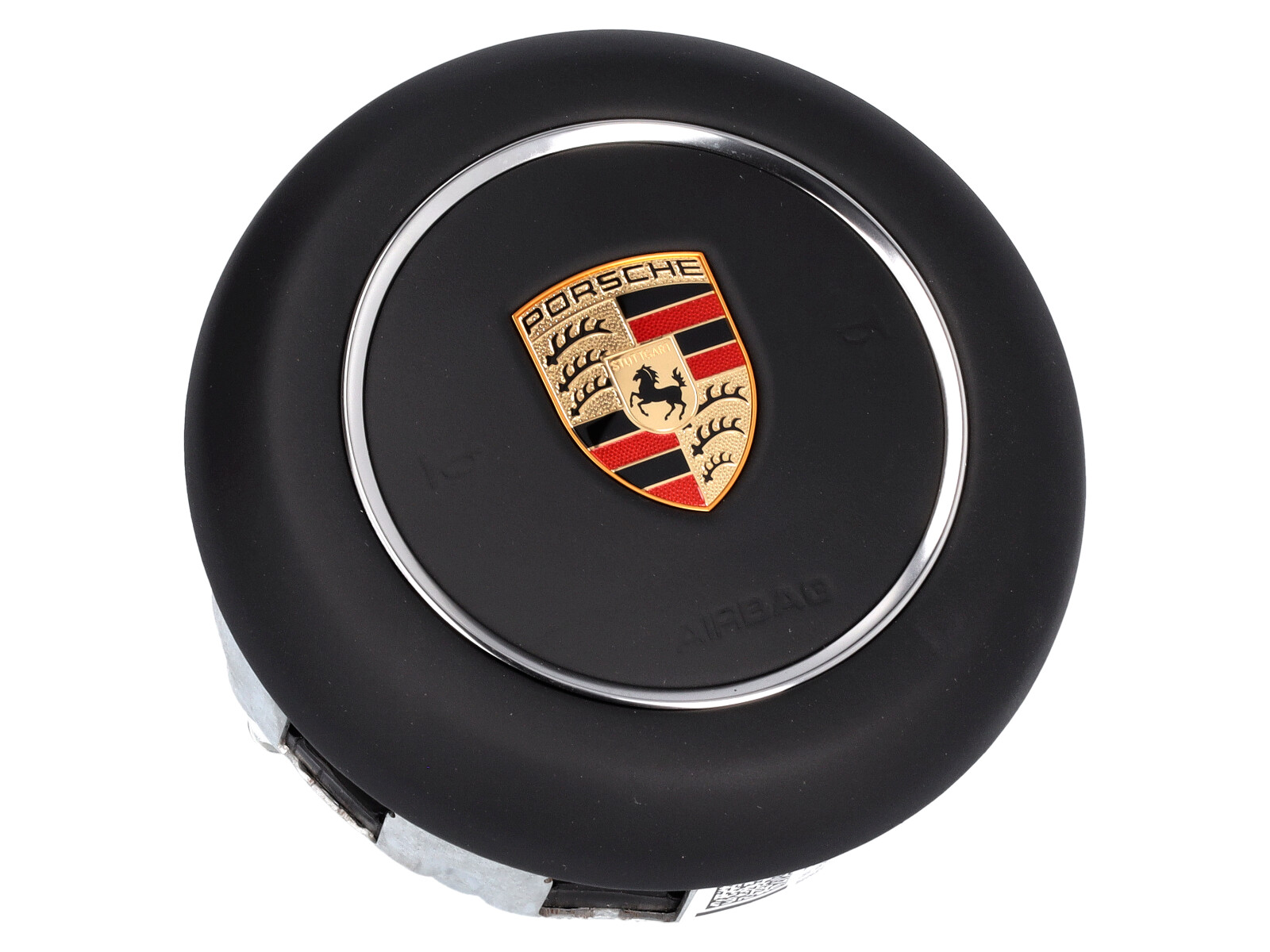 Porsche Cayman GT4 Steering wheel airbag unit Black Leather 9P1880201JA34 - 9P1880201ANA34 ...