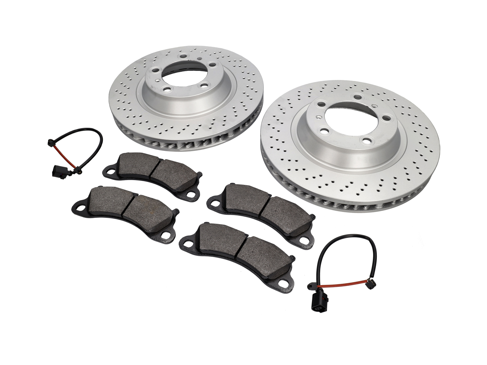 Brake Pads and Brake Disc Package Porsche 991 S 3.8L - BRAKEKIT991S.1F.ABS | Design 911