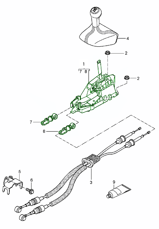 Porsche 996 Short Shifter Unit 99642498300 99742498300 - 99742498300 ...