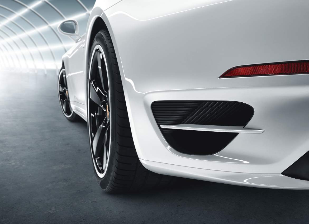 Air vent trim set front and rear primed. Porsche 991.1 turbo S / turbo ...