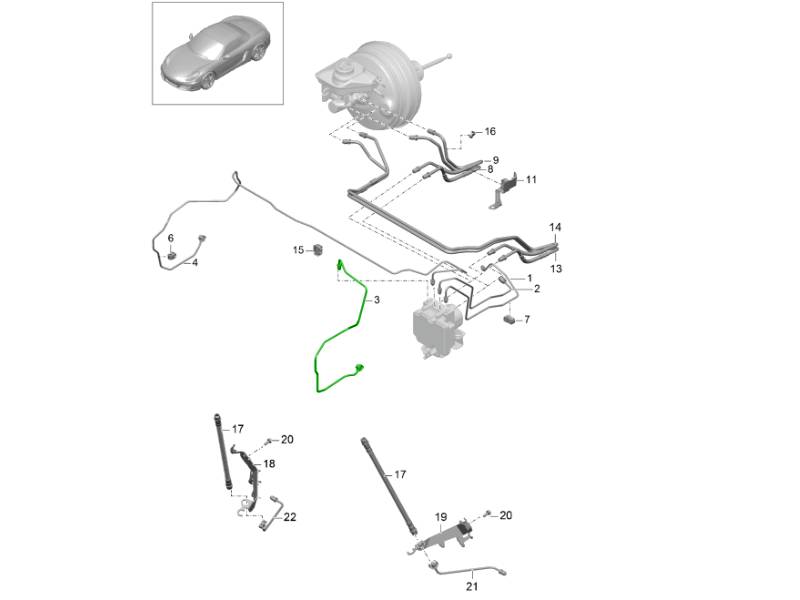 Porsche Calipers & Brake Lines | Design911 Precision Hydraulic ...