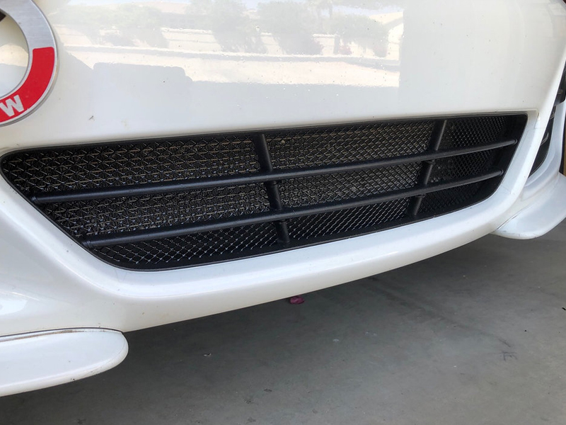 RGS RADIMESHSKIT987.2CAY Front bumper radiator and side vent wire mesh ...