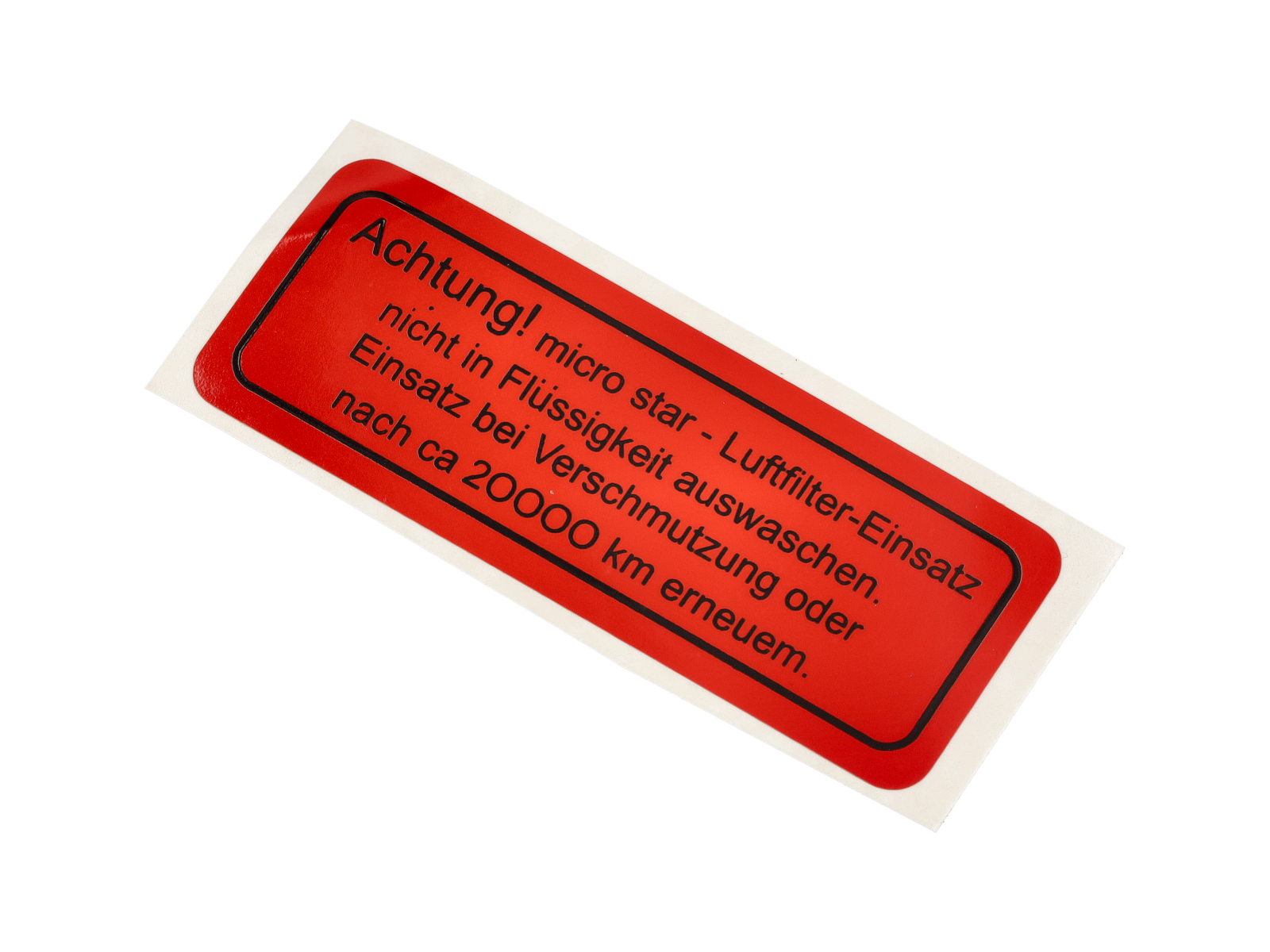 Porsche Air Cleaner Decals | Design911 Reproduction Stickers for ...