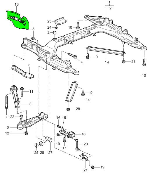 Porsche 997 Brake Duct Air Scoop 99734148392 99734148492 - 99734148392 ...
