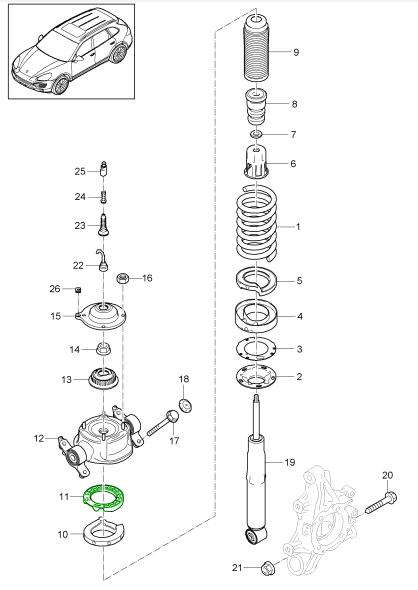 Design911 Shock Absorber Parts REAR | Design 911