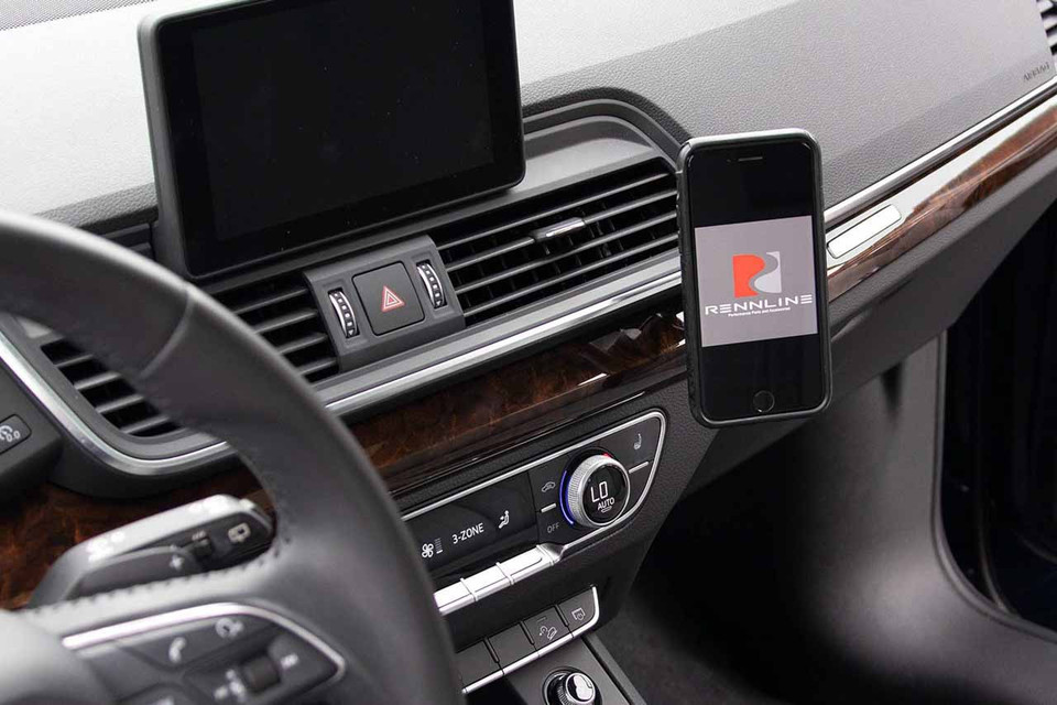 ExactFit magnetic phone mount. Audi - Q5 80A none charging without ...