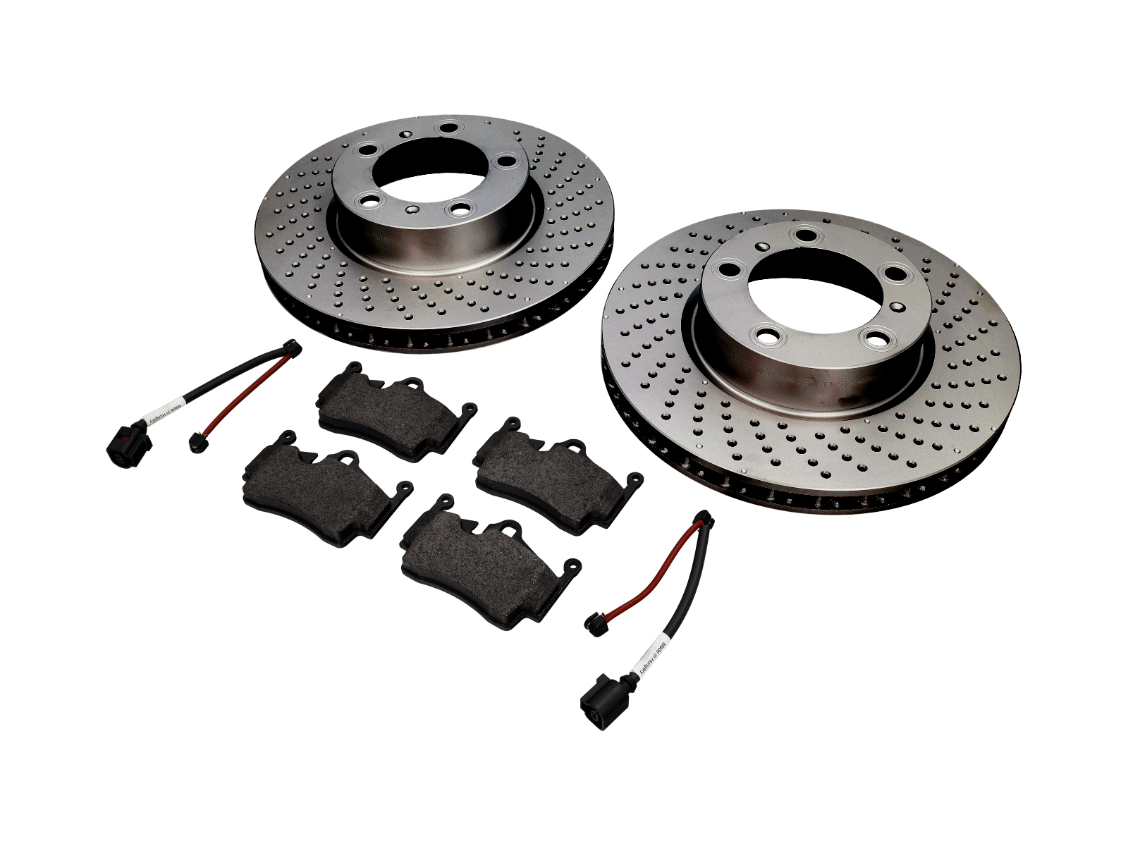 REAR Brake Pads and Brake Disc Package Porsche 718 S OE 98735240101 ...