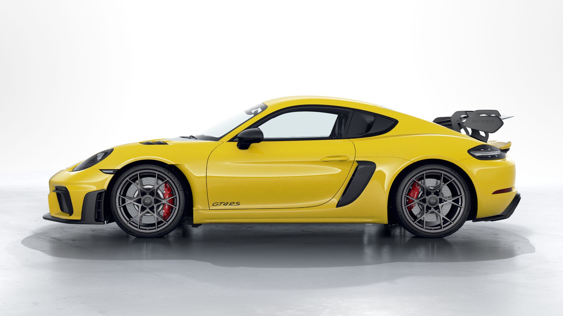 Rear quarter window vent kit Weissach Pack. Porsche 718 Cayman GT4 ...