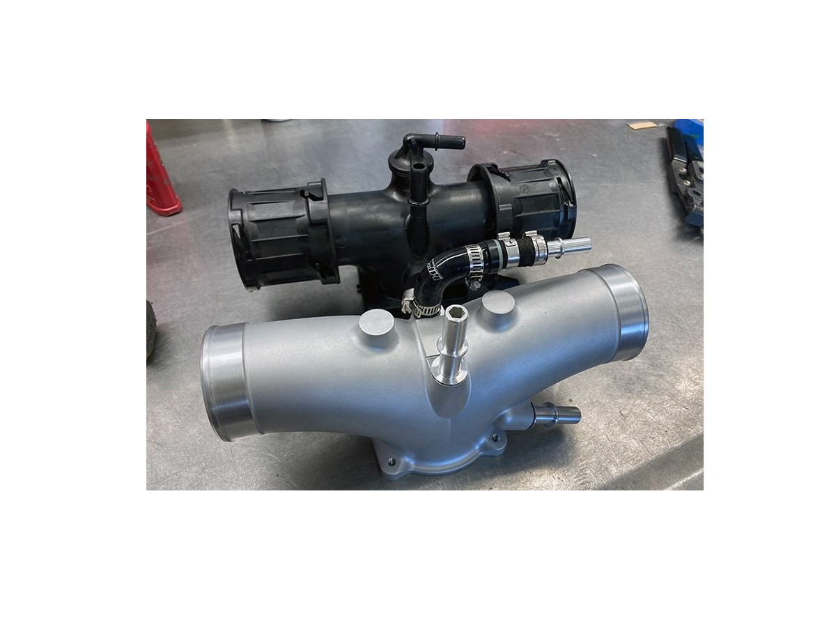 IPD 92274-3.7 Aluminum Intake Plenum for Porsche 992.1 Turbo and Turbo ...