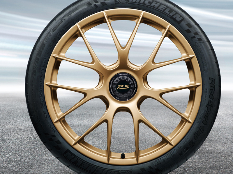 20-inch 991.2 GT3 RS in Aurum (satin-gloss) Alloy Wheels & Winter Tyres ...
