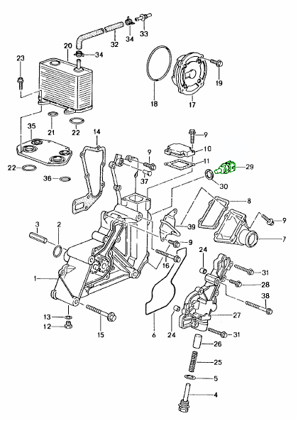 Water Temperature Sensor Porsche 99660641000/1 - 99660641000/1 | Design 911