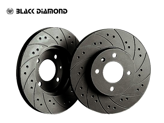 Black Diamond Brake Disc DRILLED & GROOVED | Design 911
