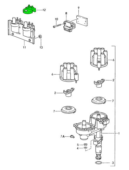 Buy Porsche 993 (911) (1994-1998) 993 (911) TURBO S 1994-97 Ignition ...