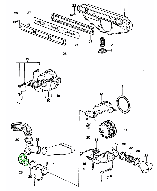 Porsche Heater Hoses & Pipes | Reliable Coolant & Heating System Parts ...
