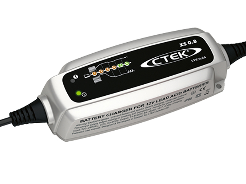 CTEK 56-833 CTEK XS 0.8 Smart battery conditioner and charger - 56-833 ...