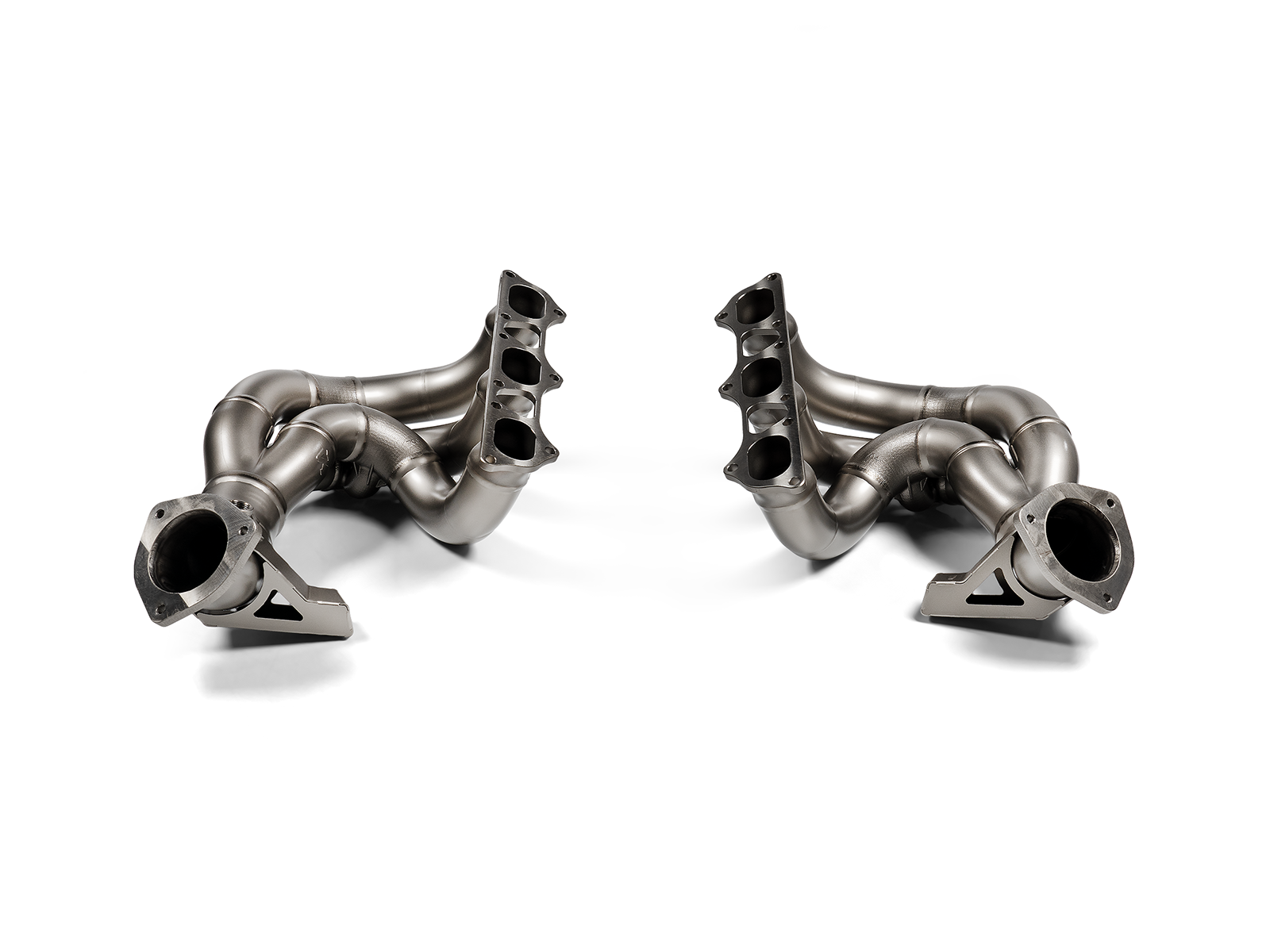 Evolution Header Set (Titanium). Porsche 718 Cayman GT4 RS / Boxster ...